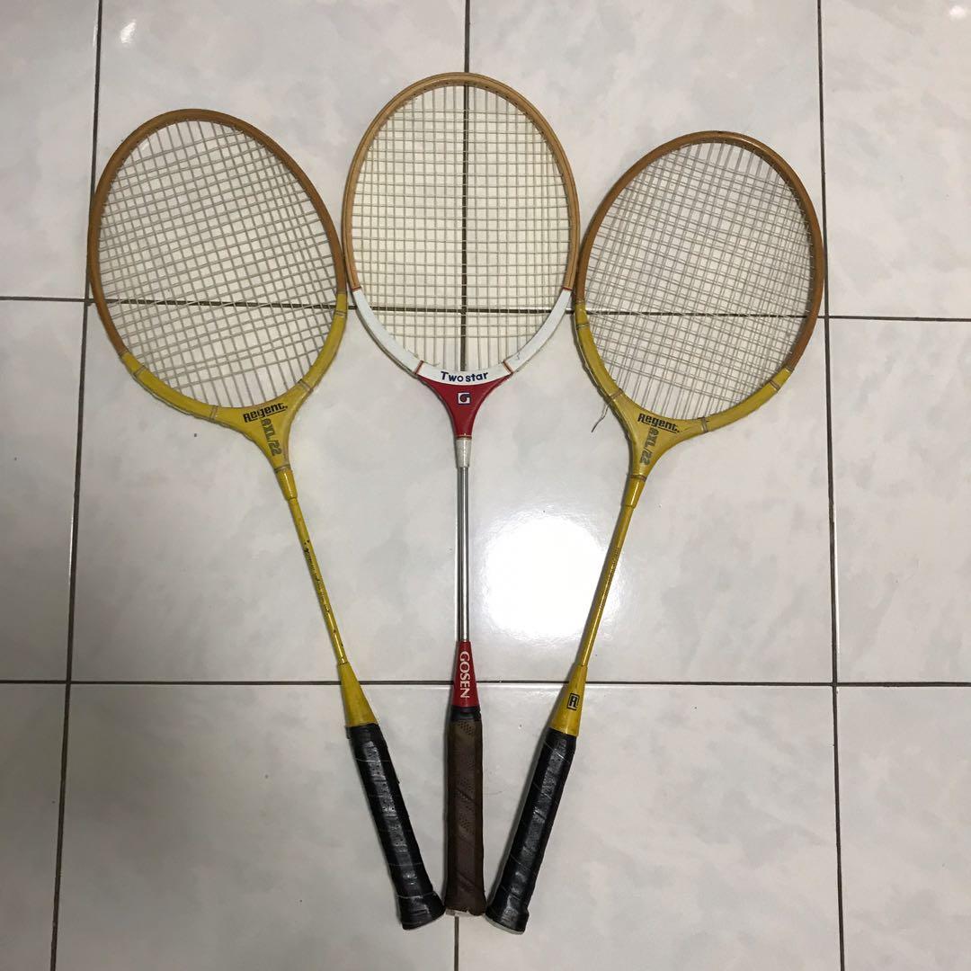 Racket Wooden, Sports Equipment, Sports & Games, Racket & Ball Sports ...