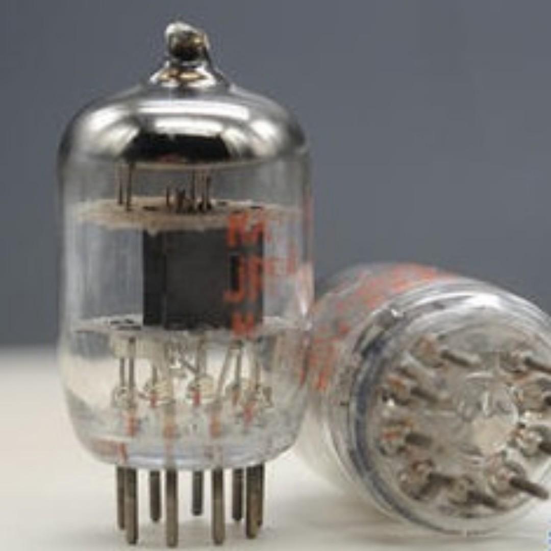 Raytheon 5670 (NOS tube ) with big black circle - 6N3P / 2C51 / 396A ...