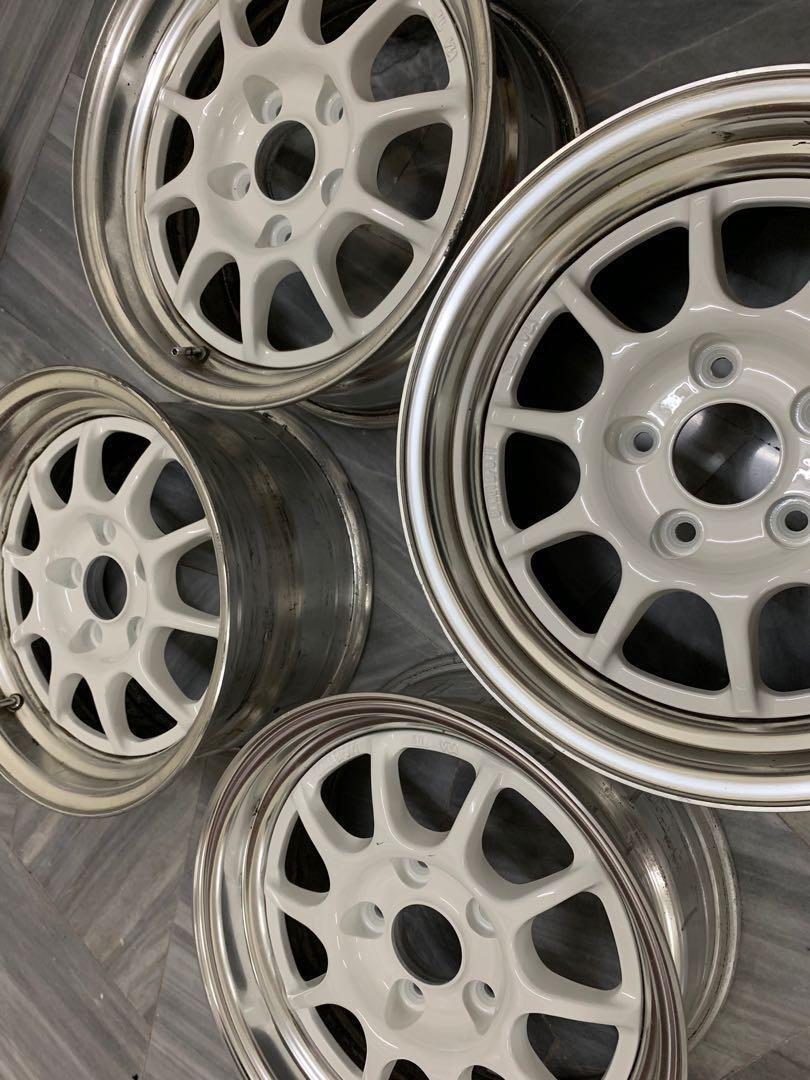 Rim Ori enkai racing sport make in Japan front 7.5jjx15 offset 25 rear ...