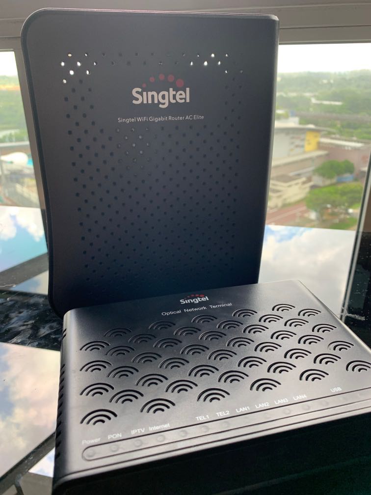Singtel Router, Computers & Tech, Parts & Accessories, Networking on ...