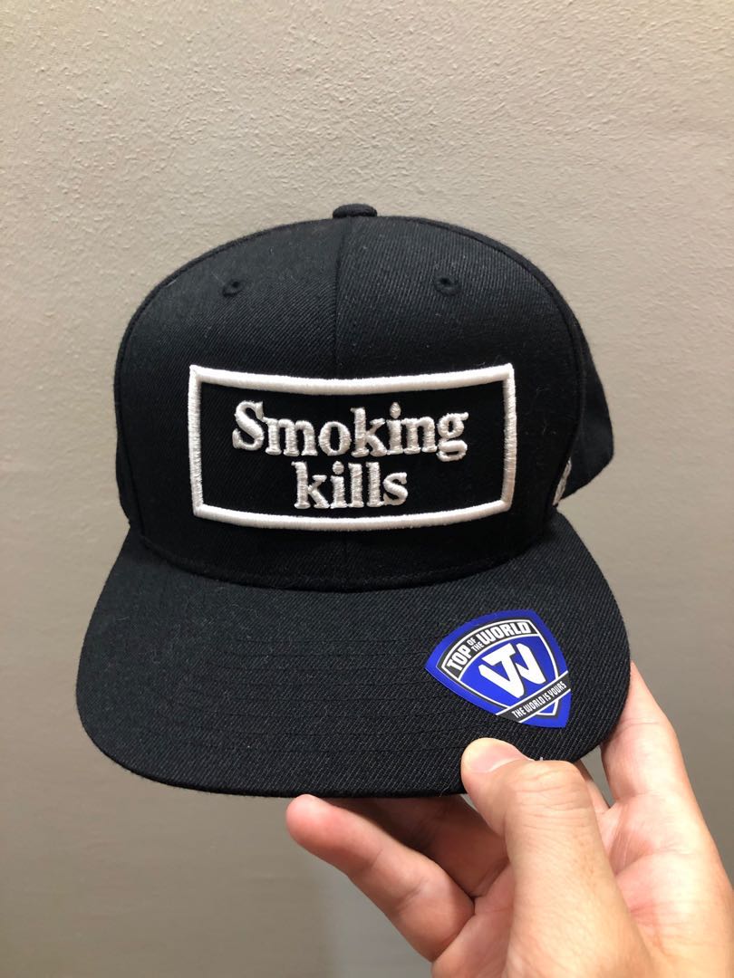 Smoking Kills Cap FR2, Men's Fashion, Watches & Accessories, Caps ...