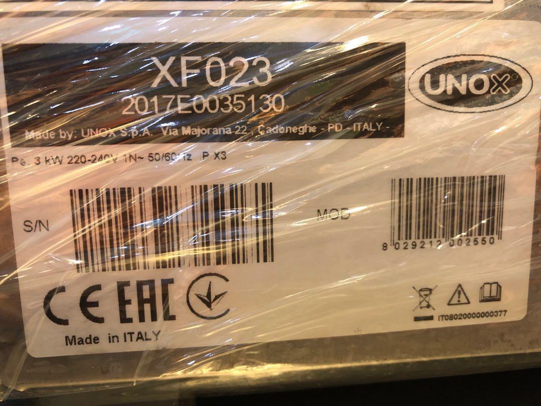 Unox LINEMICRO Anna 4 Grid Convection Oven XF023 (made in Italy) , TV ...