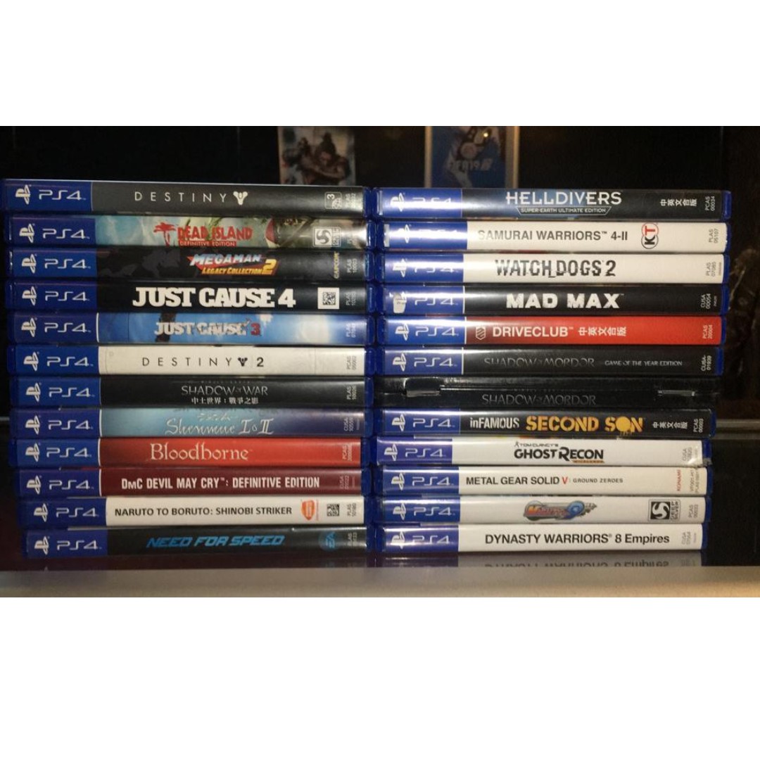 USED PS4 GAMES, Video Gaming, Video Games, PlayStation on Carousell
