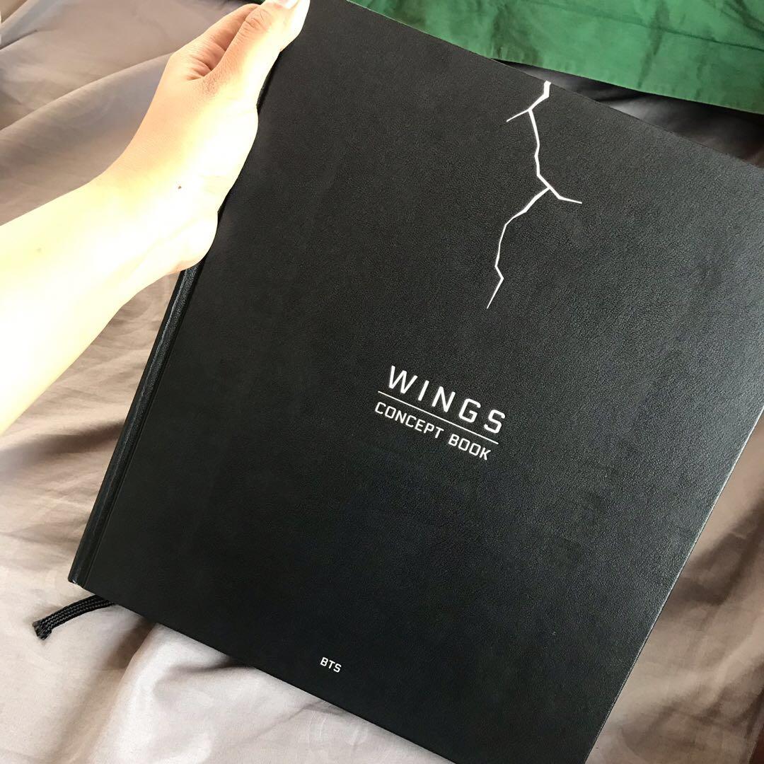 WINGS CONCEPT BOOK, Hobbies & Toys, Memorabilia & Collectibles, K-Wave ...