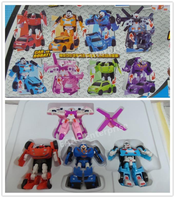 4 IN 1 Tobot Transformation Transformer Robot Car Helicopter Jeep PRBB ...