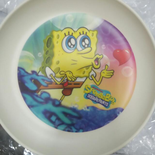 5pcs OF SPONGEBOB SQUAREPANTS PLATES, Babies & Kids, Baby Nursery ...