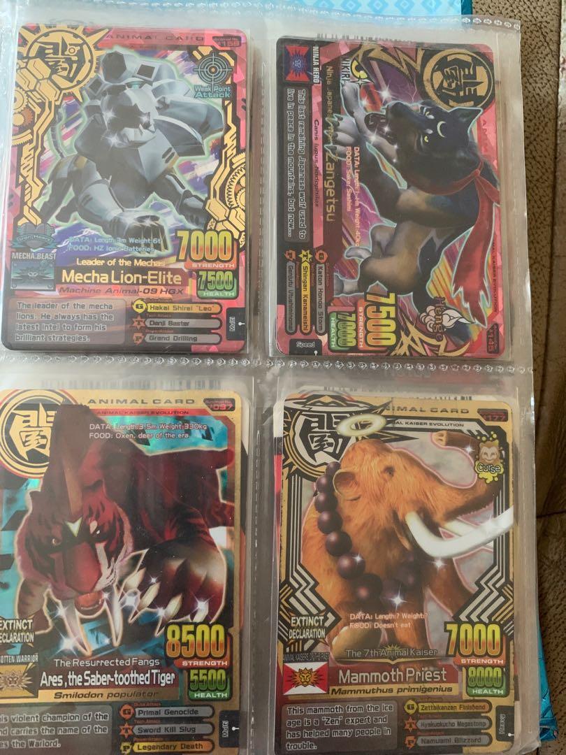 Animal Kaiser Cards, Hobbies & Toys, Toys & Games on Carousell