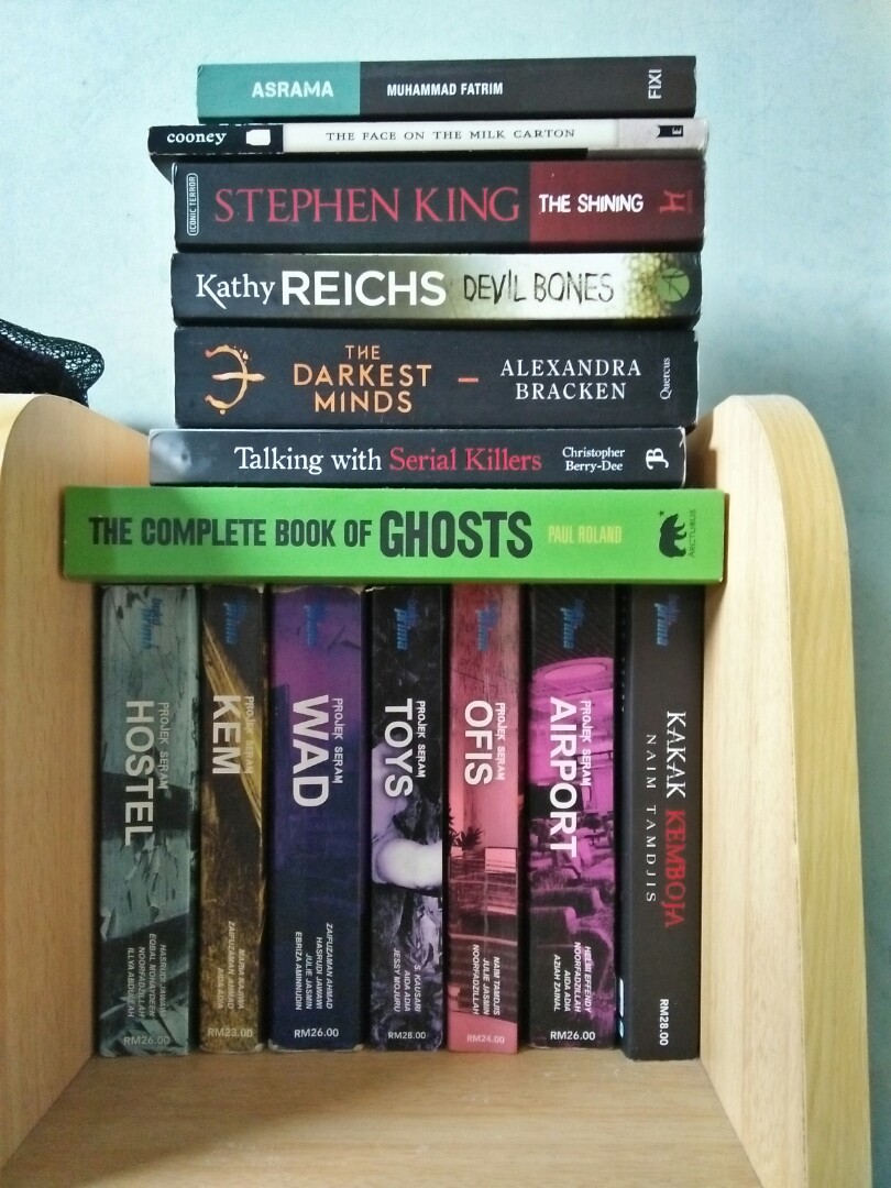 Assorted English and BM Horror Novels, Hobbies & Toys, Books ...