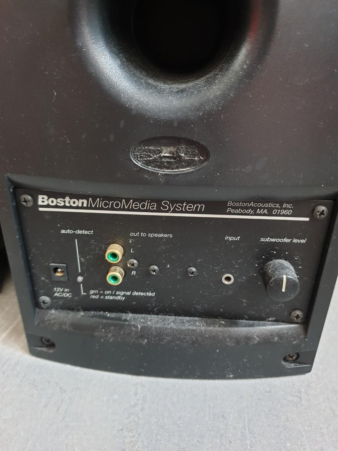 Boston Micromedia System, Audio, Other Audio Equipment on Carousell