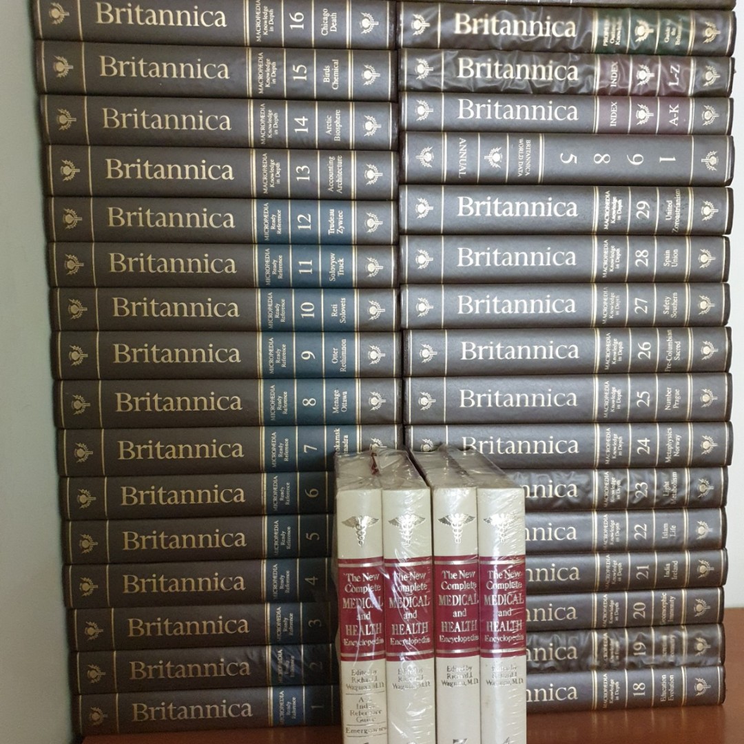 Britannica Encyclopedia (15th Edition, 1985, 33 volumes, whole ...