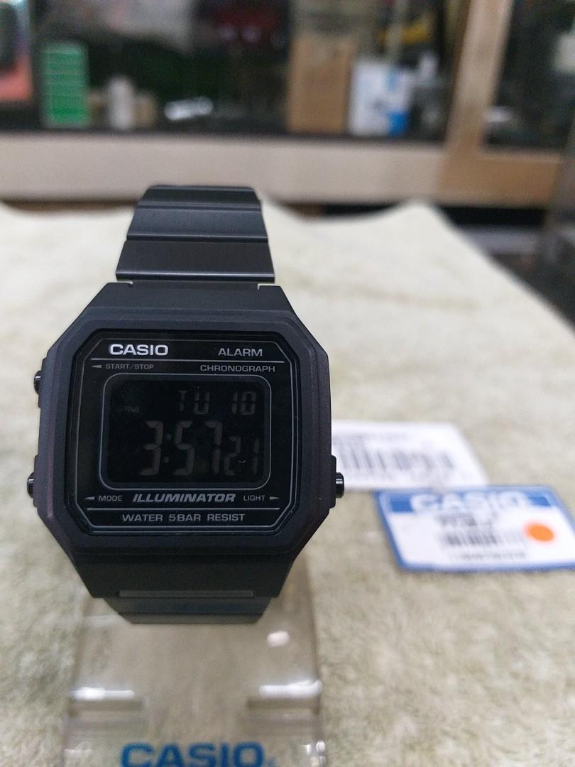 Casio B650WB-1BDF (Black Metal), Men's Fashion, Watches & Accessories ...