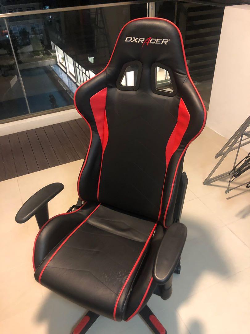 DX Racer Gaming Chair, Furniture, Tables & Chairs on Carousell