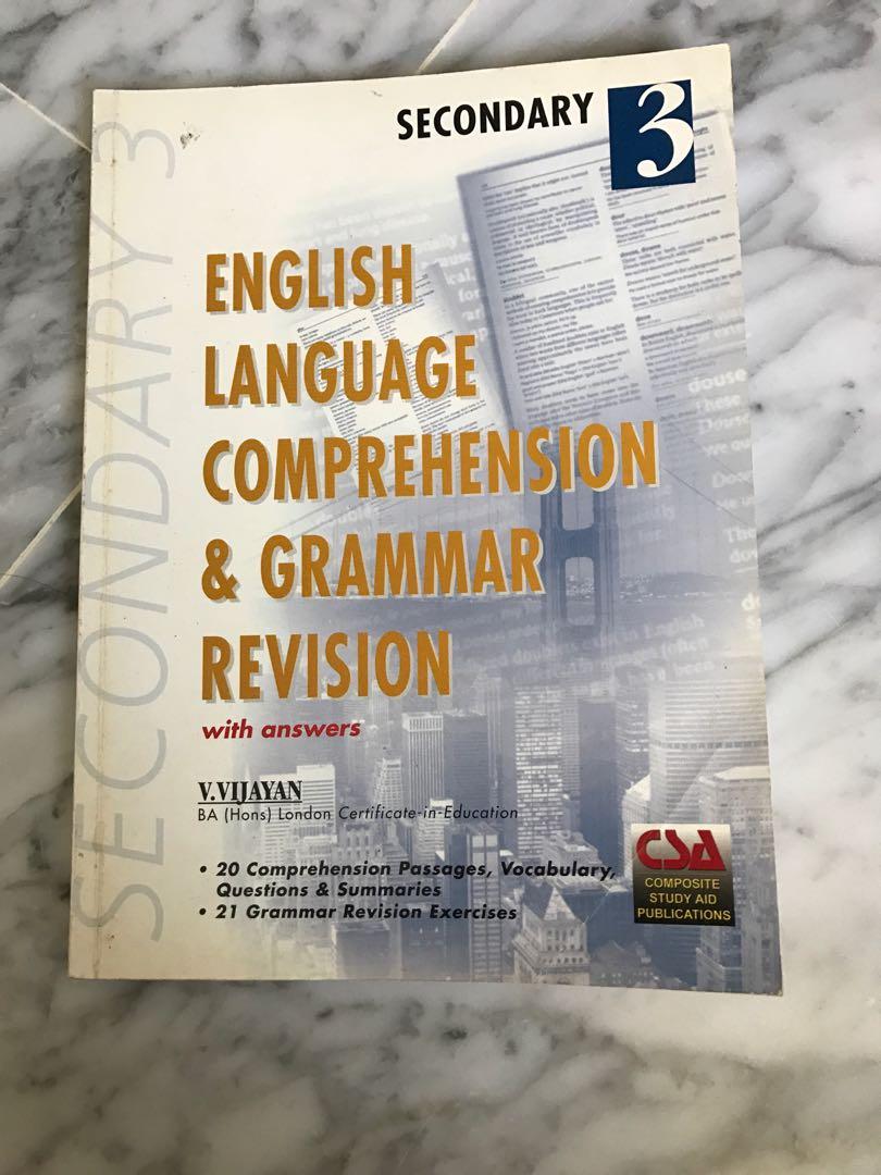 English Language Comprehension & Grammer Revision, Hobbies & Toys ...