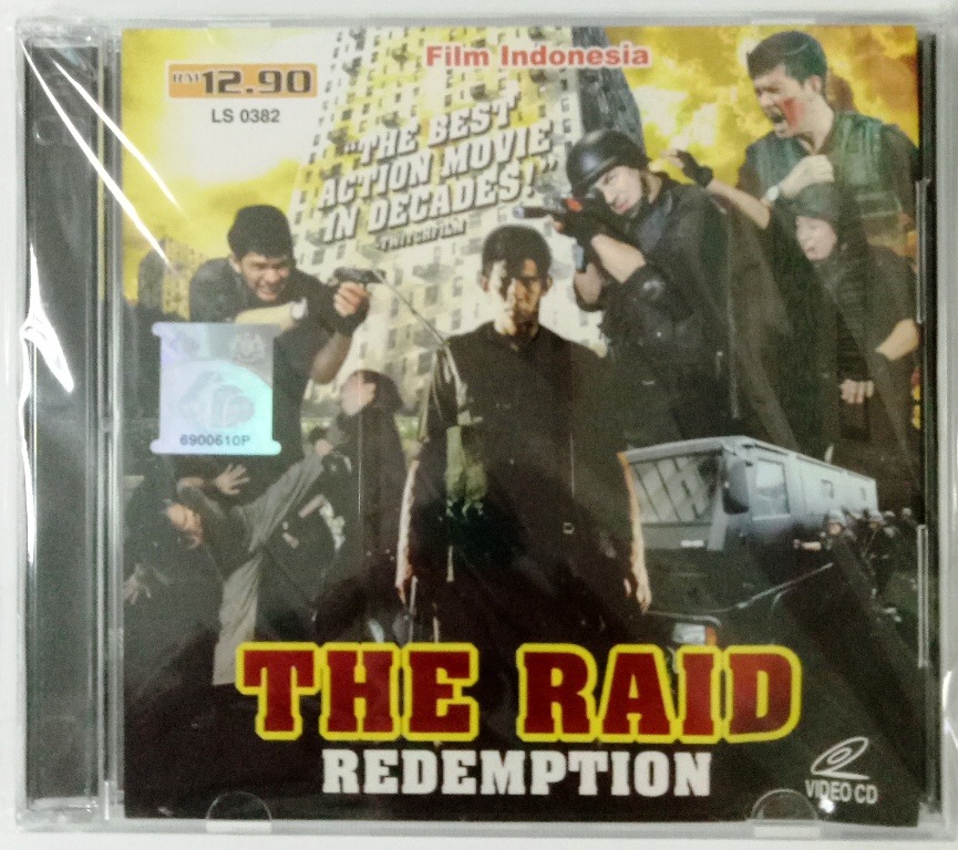 Filem Indonesia The Raid Redemption VCD Movie, Hobbies & Toys, Music ...