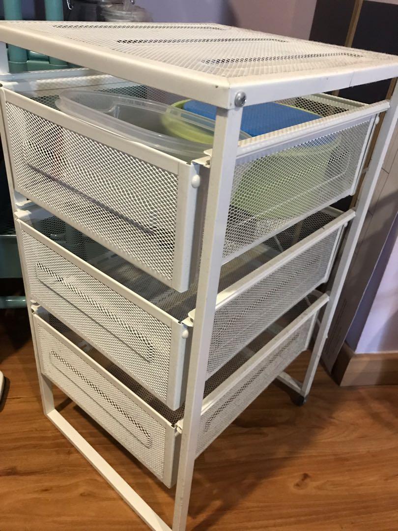 IKEA LENNART Drawer Unit, Furniture & Home Living, Furniture, Shelves ...