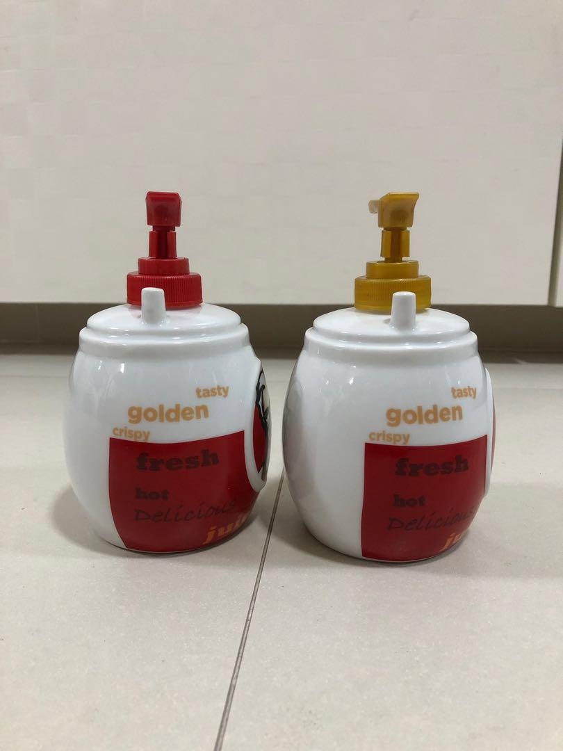KFC Soap dispenser x2, Furniture & Home Living, Cleaning & Homecare ...