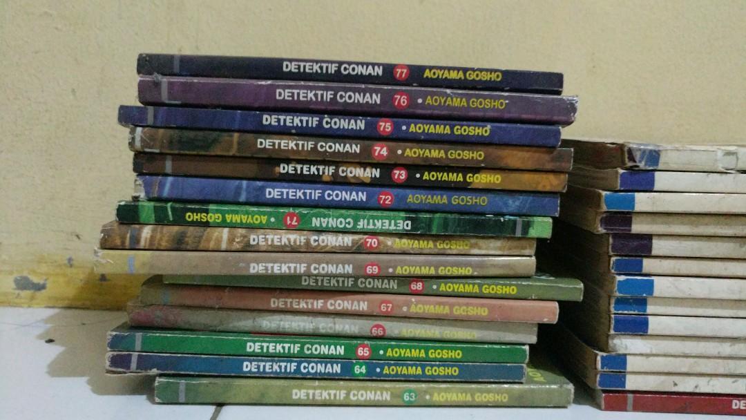 Komik Detektif Conan, Buku & Alat Tulis, Komik dan Manga di Carousell