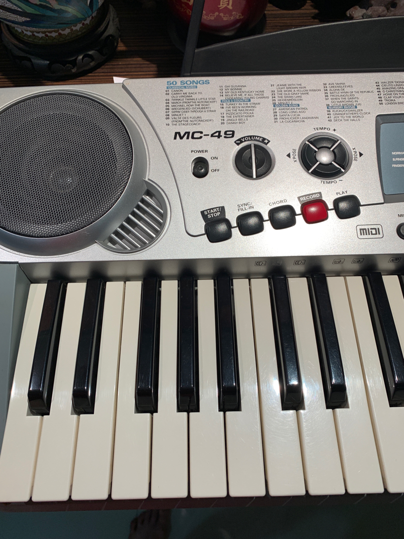 Medeli MC-49 Keyboard, Hobbies & Toys, Music & Media, Musical ...