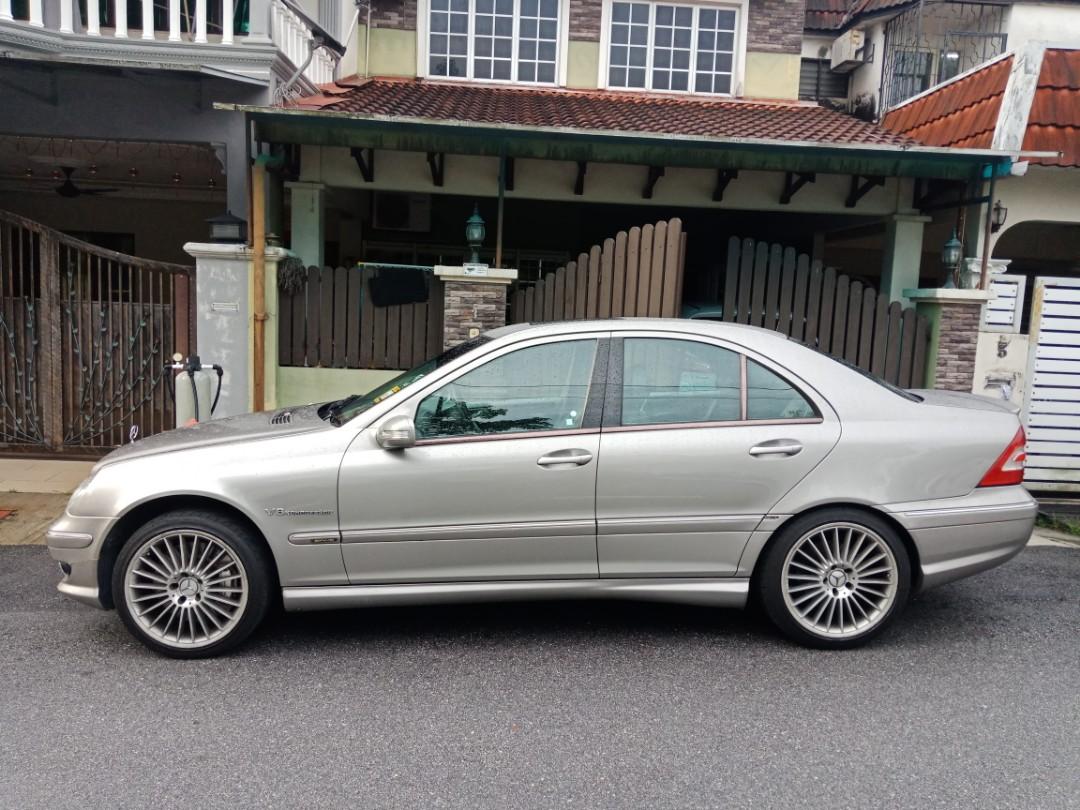 Mercedes benz AMG 18" Rims C200K W203 Staggared Rims, Auto Accessories ...