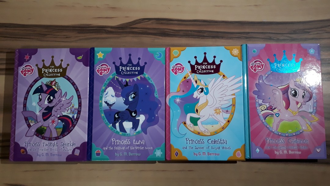 My Little Pony Princess Collection chapter books, Hobbies & Toys, Books ...