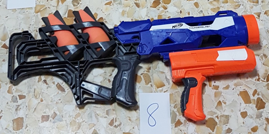 Nerf Thunderblast, Hobbies & Toys, Toys & Games on Carousell