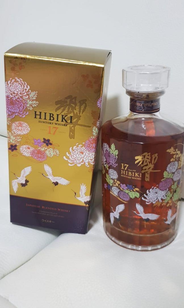 New Hibiki Whishy (17 years) Sakura special edition, Food & Drinks ...
