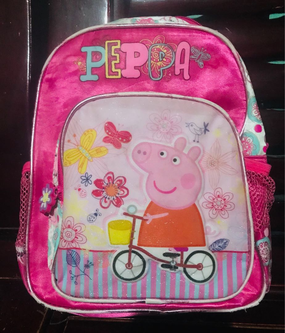 Peppa Pig Kid's back pack, Babies & Kids, Going Out, Diaper Bags ...
