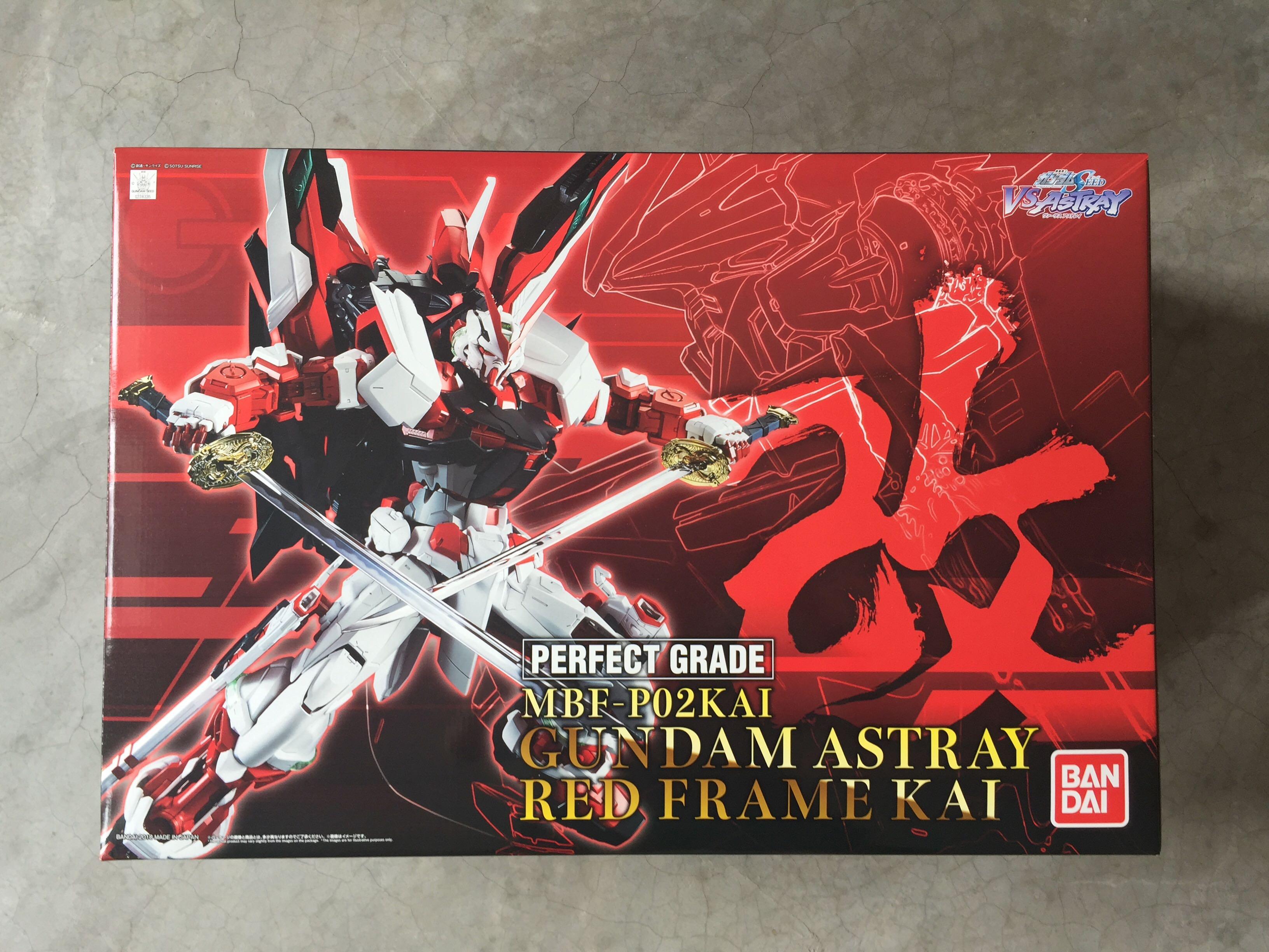 Perfect Grade 1/60 Gundam Astray Red Frame Kai, Hobbies & Toys, Toys ...