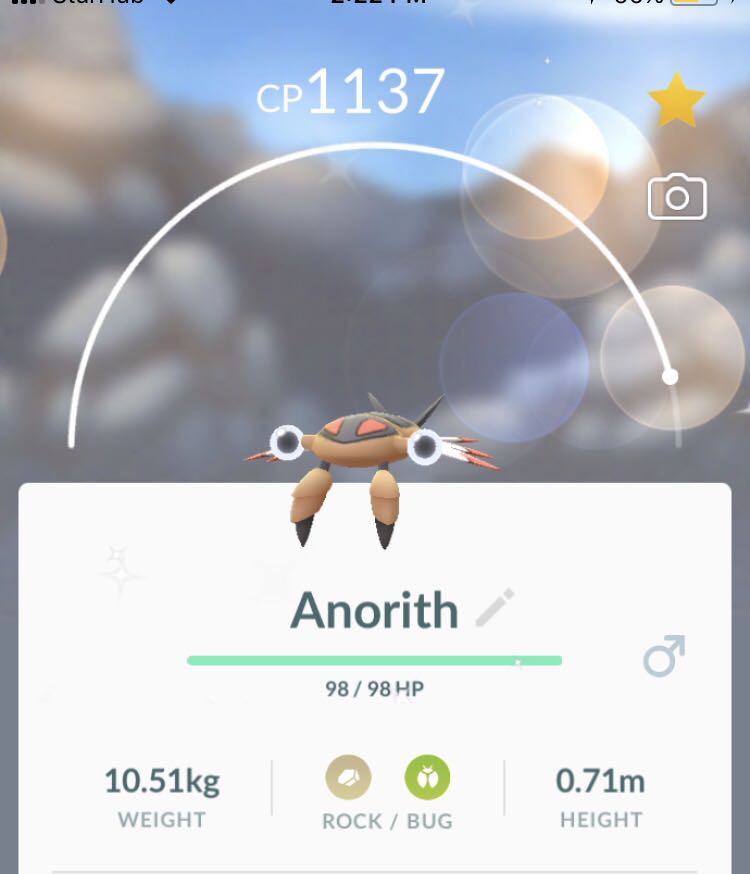 Pokemon go shiny anorith, Video Gaming, Gaming Accessories, Game Gift ...