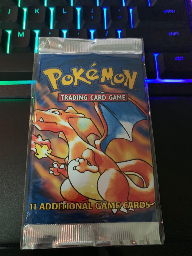 Pokemon UK Base Set Charizard Artwork Pack (Heavy), Hobbies & Toys ...
