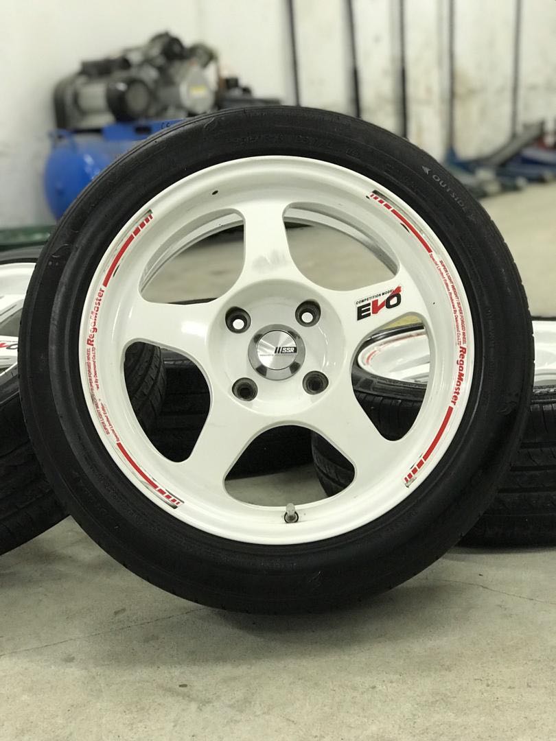 regamaster 16 inch sports rim satria neo tyre 70%, Auto Accessories on ...