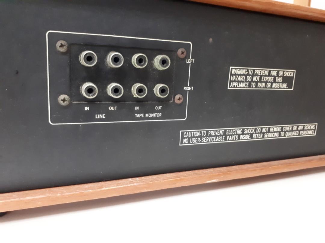 ROTEL EQUALIZER RE-700, Audio, Other Audio Equipment on Carousell