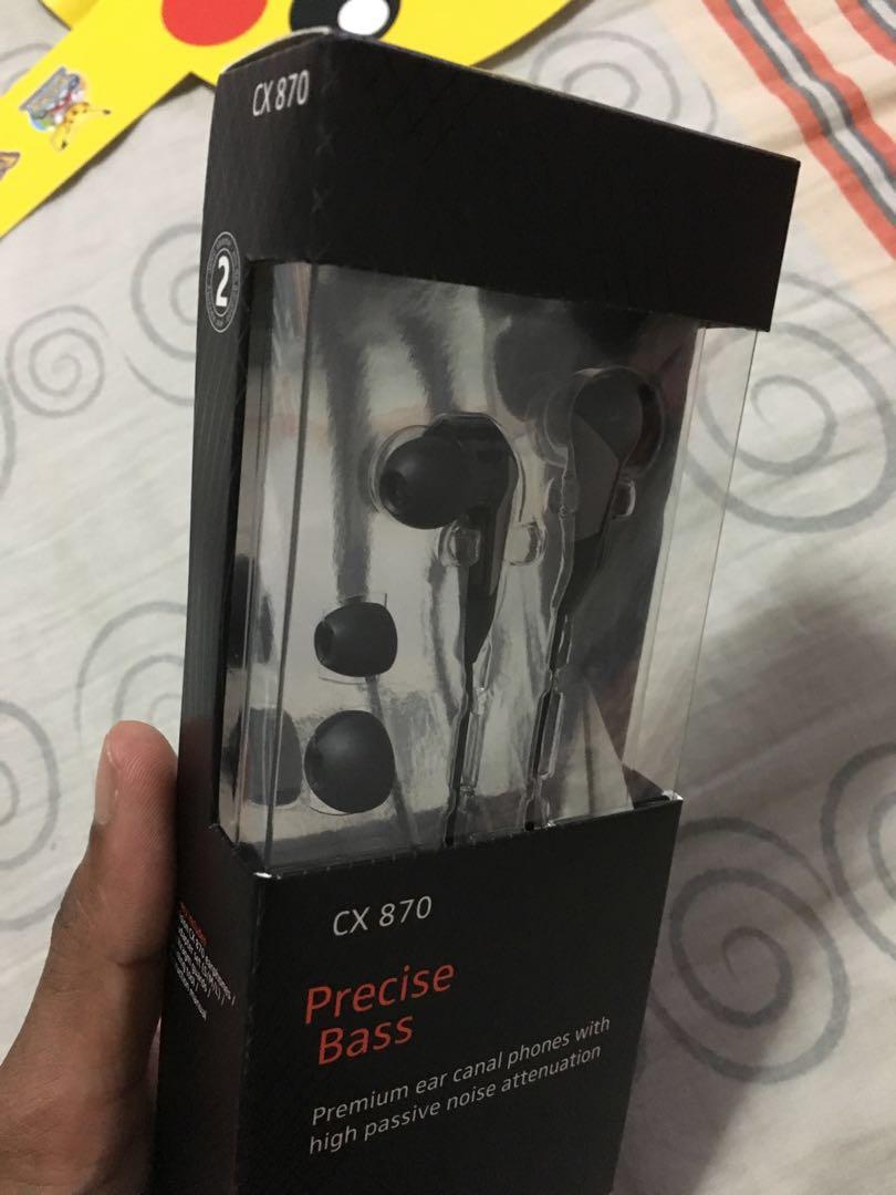 Sennheiser CX870, Audio, Headphones & Headsets on Carousell
