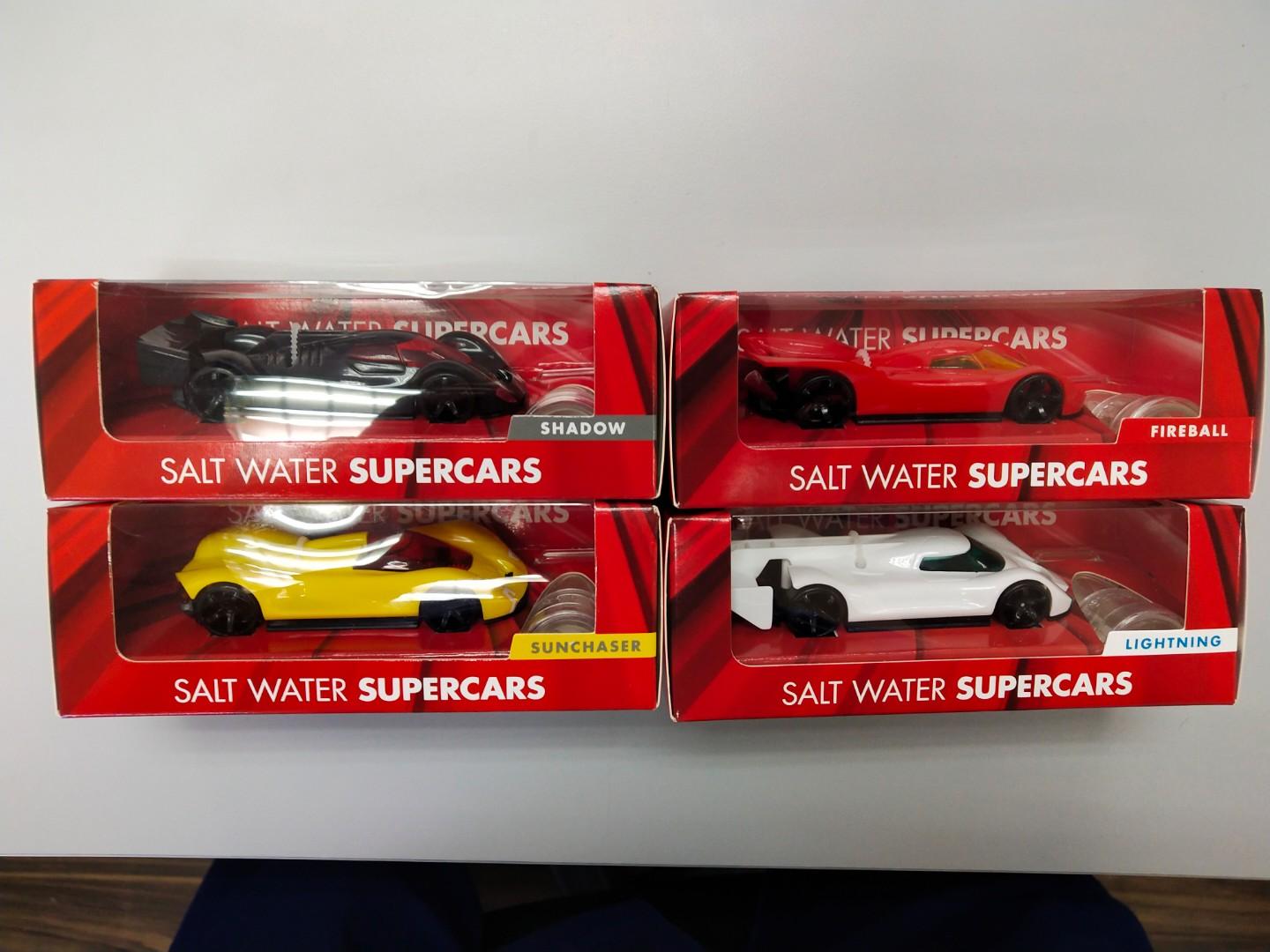 Shell Salt Water Supercars, Hobbies & Toys, Toys & Games on Carousell