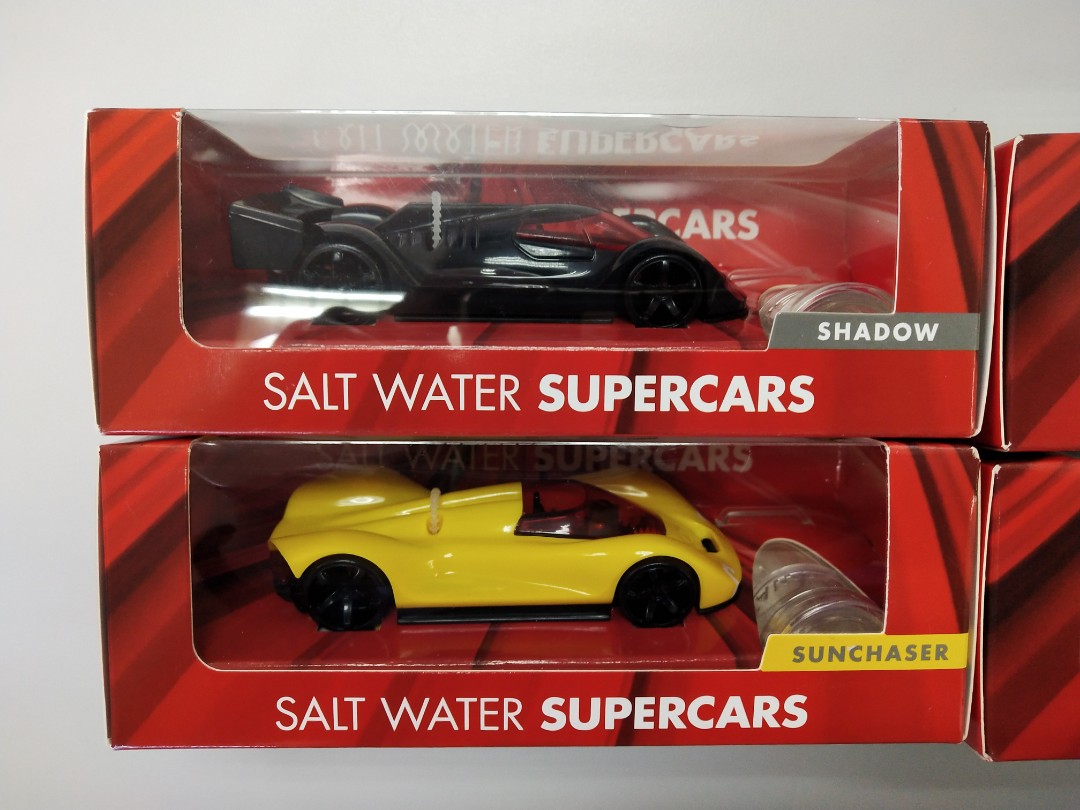 Shell Salt Water Supercars, Hobbies & Toys, Toys & Games on Carousell