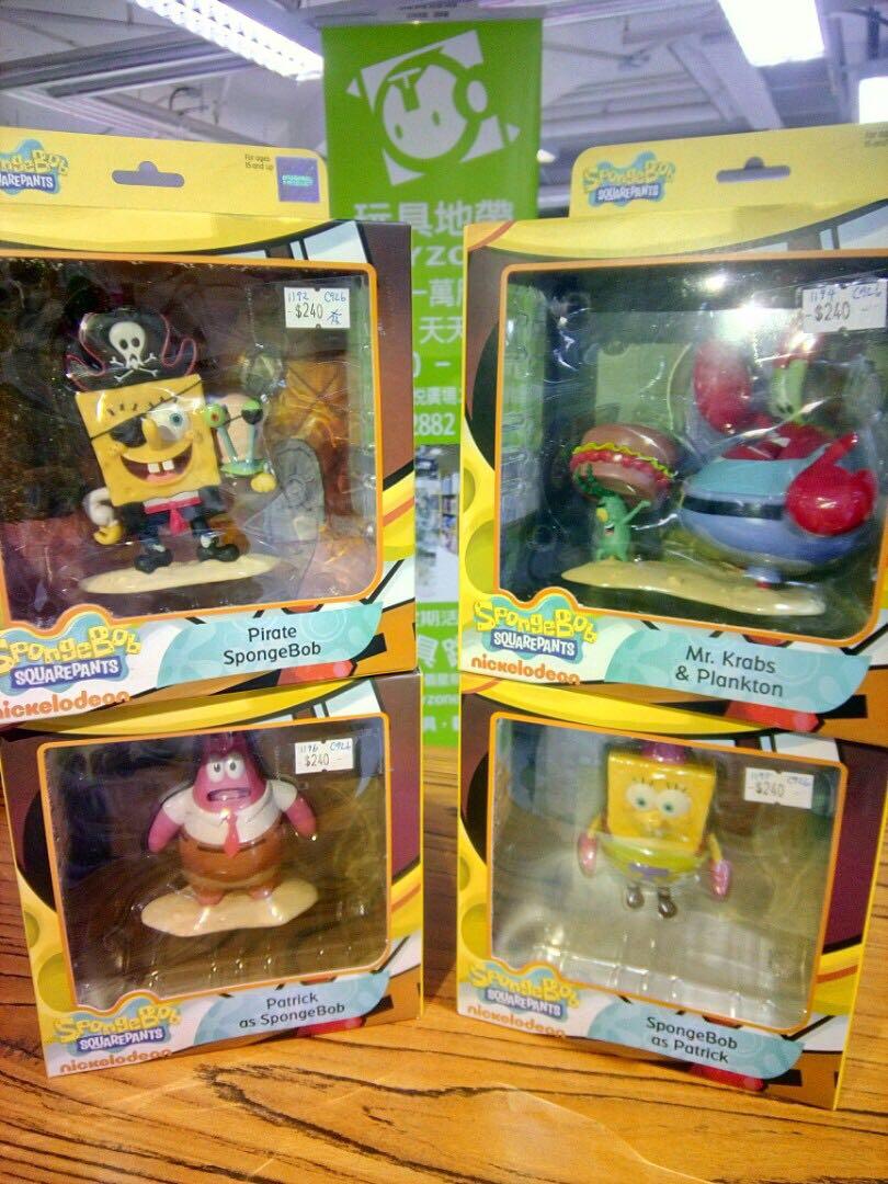 hold----Spongebob Squarepants mini figure world, 興趣及遊戲, 收藏品及紀念品, 明星周邊 ...