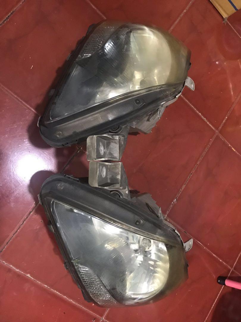 Stock Toyota Vios 07-12(Batman) Headlight Headlamp, Car Parts ...