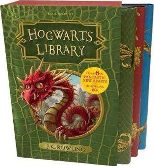 The Hogwarts Library Collection 3 Books Box Set (with 6 New Beasts ...