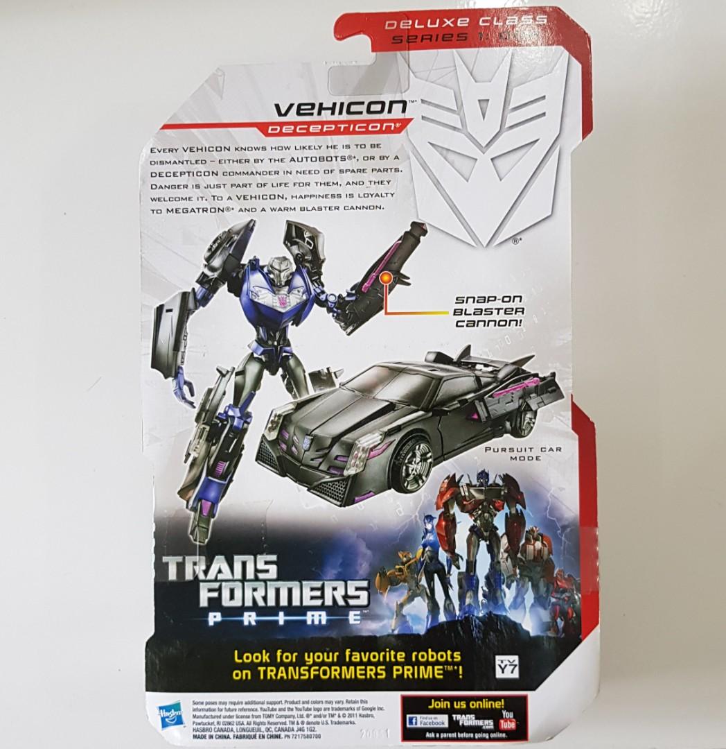 Transformers Prime Vehicon, Hobbies & Toys, Toys & Games on Carousell