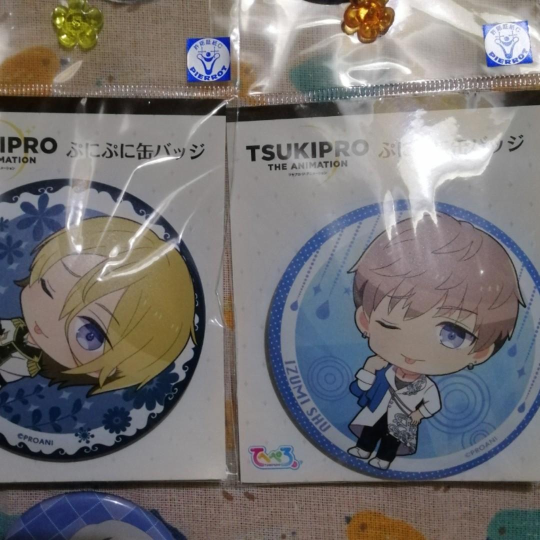Tsukipro the Animation Punipuni Character Badge (Koki and Shu), Hobbies & Toys, Memorabilia ...