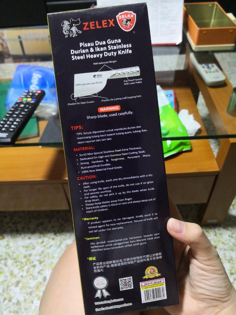 Zelex durian and fish knives, Furniture & Home Living, Kitchenware ...