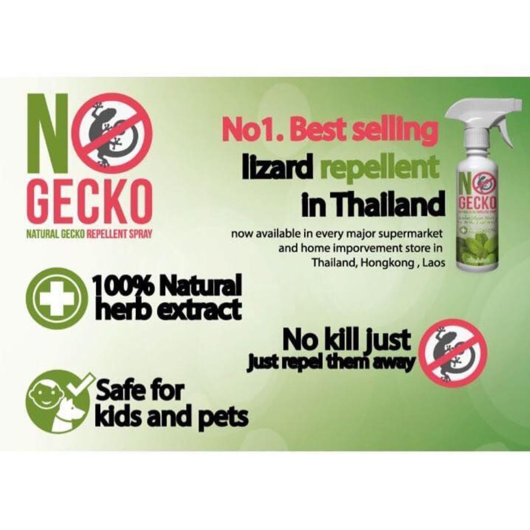 【現貨】泰國🇹🇭直送 🔥No Gecko天然草本驅壁虎噴霧🔥, 美容＆個人護理, 健康及美容 - 消毒 - Carousell