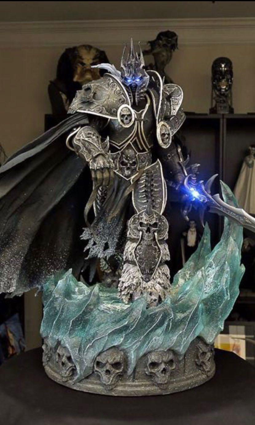 Arthas (Lich King) polystone sideshow statue - Leave your offers all ...