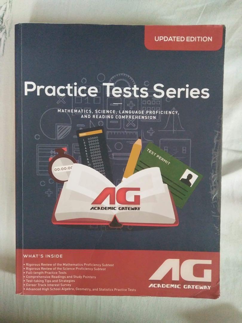 cets/upcat/dcat/acet reviewer (AG book), Hobbies & Toys, Books ...