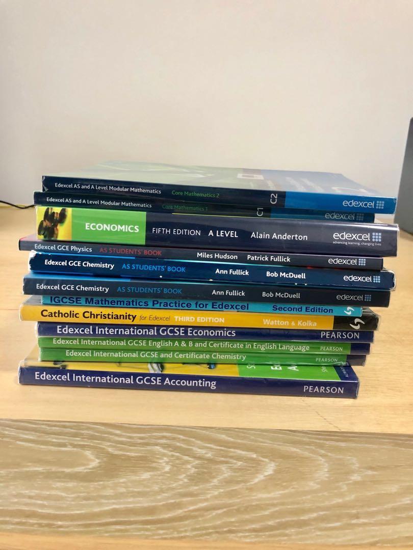 Edexcel IGCSE GCE/IAL/A Level Textbooks, Revision Guide(Accounting ...