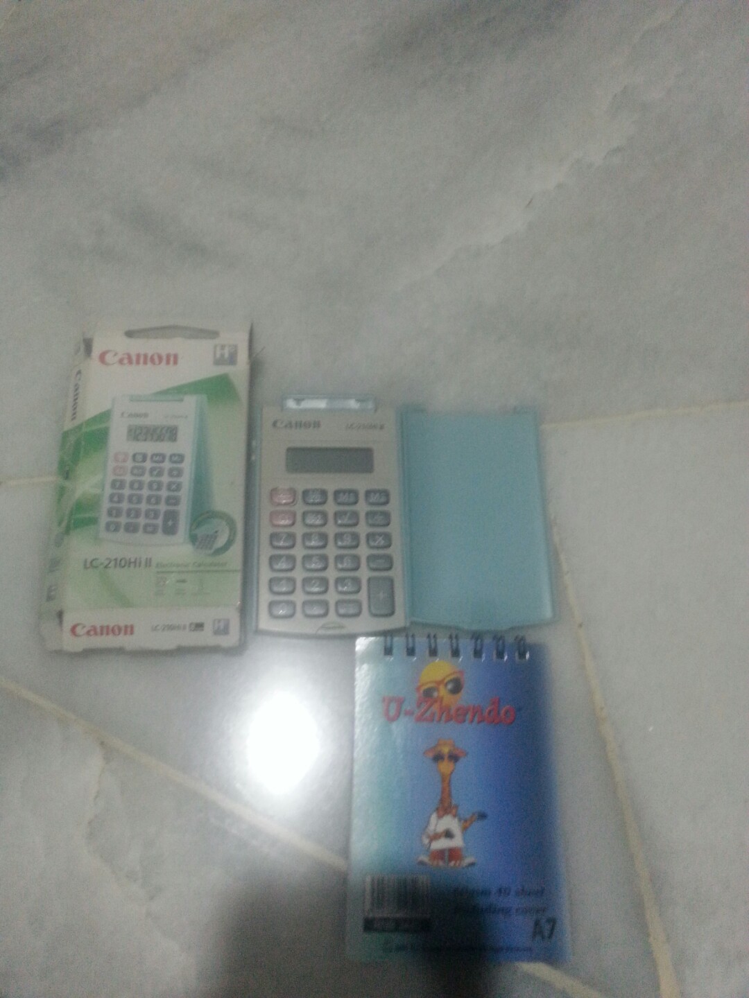 Electronic calculator & Note Book, Hobbies & Toys, Books & Magazines ...