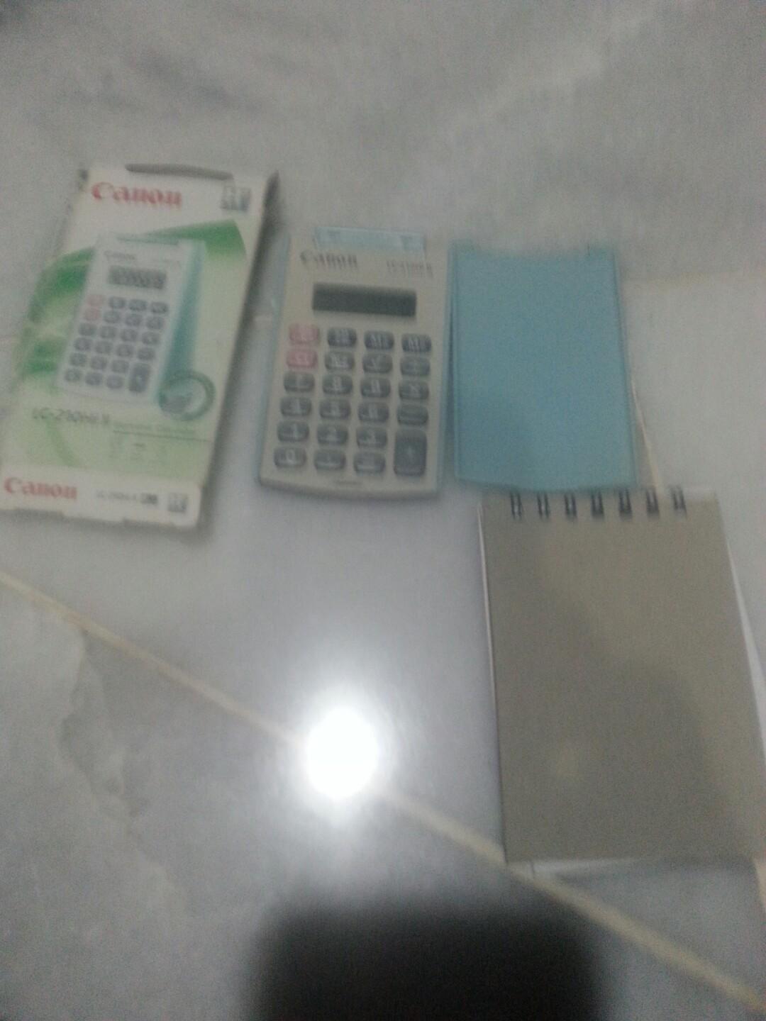 Electronic calculator & Note Book, Hobbies & Toys, Books & Magazines ...