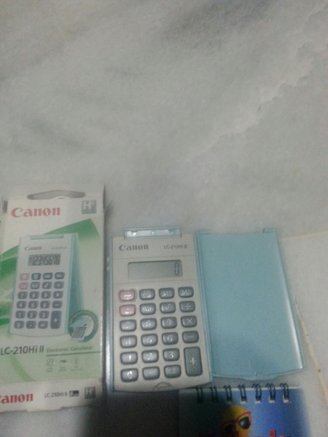 Electronic calculator & Note Book, Hobbies & Toys, Books & Magazines ...