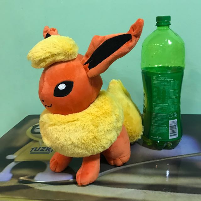 Flareon Pokemon Plush Toy, Hobbies & Toys, Toys & Games on Carousell