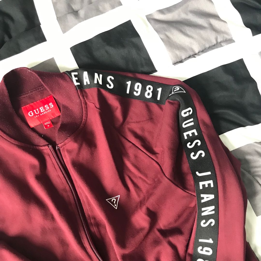 Guess Jacket, Men's Fashion, Tops & Sets, Hoodies on Carousell
